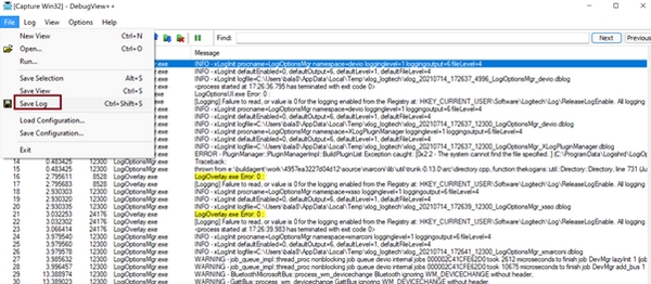 Logitech Options log submission – Logitech B2B Support